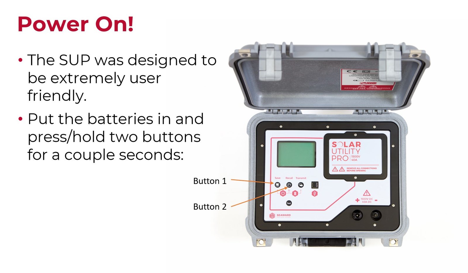 How Do I Perform a Test With the Seaward Solar Utility Pro ? - Solar ...